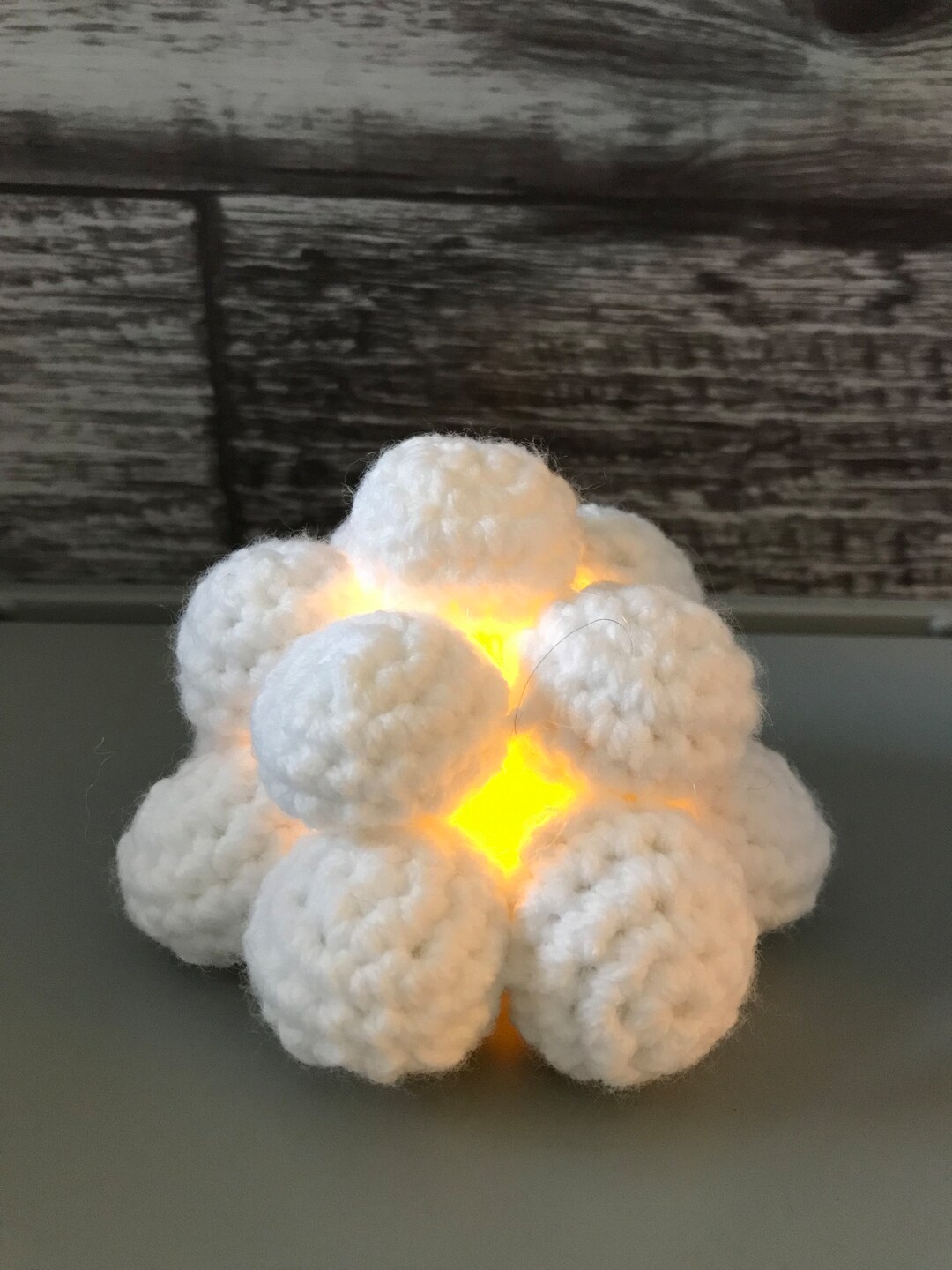 Battery Lite Snowball Lantern Only - Etsy