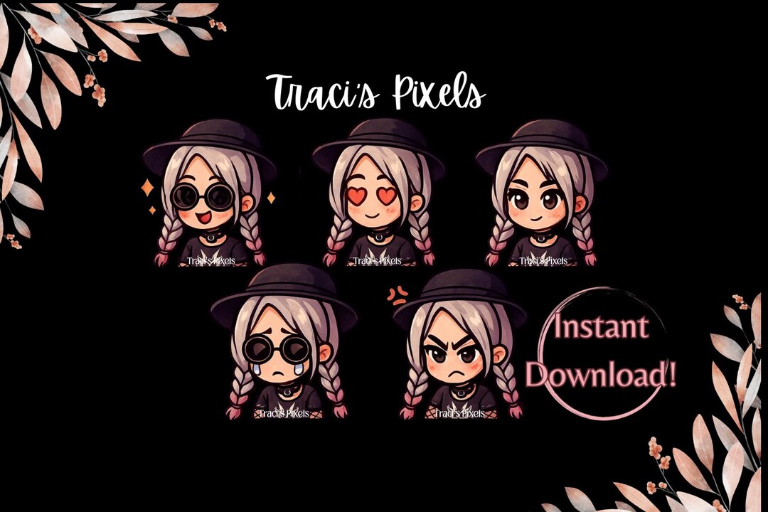 Sable Ward 5 Different DBD Emotes | Dead by Daylight Twitch Chibi ...