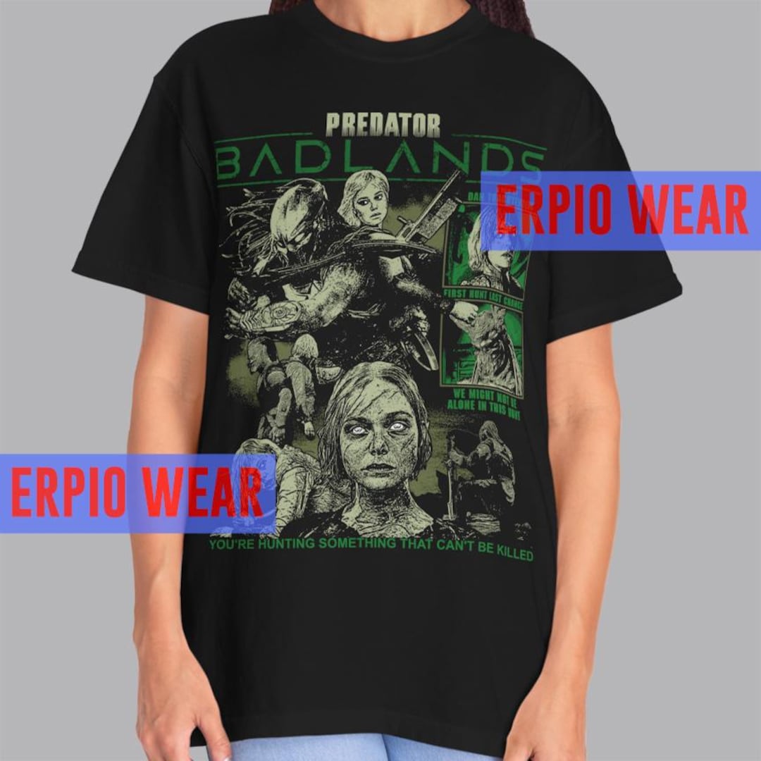 Predator Badlands Movie T Shirt (1985) Alien Movie T-shirt - Etsy UK