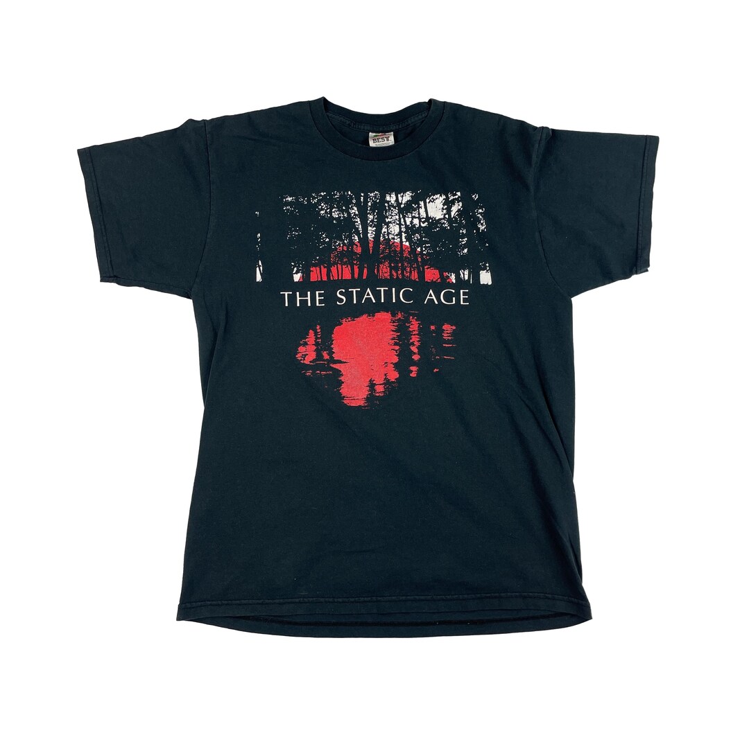 Vintage the Static Age Band T-shirt - Etsy