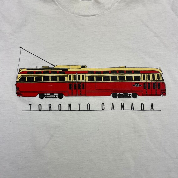 Vintage Toronto Canada Trolly Car T-Shirt - Gem