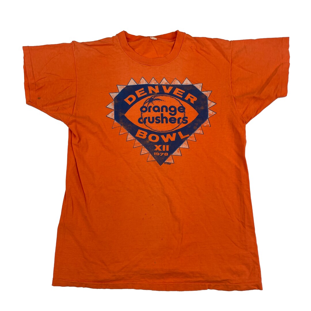 Camiseta vintage 1978 Denver Bowl VII - Etsy España
