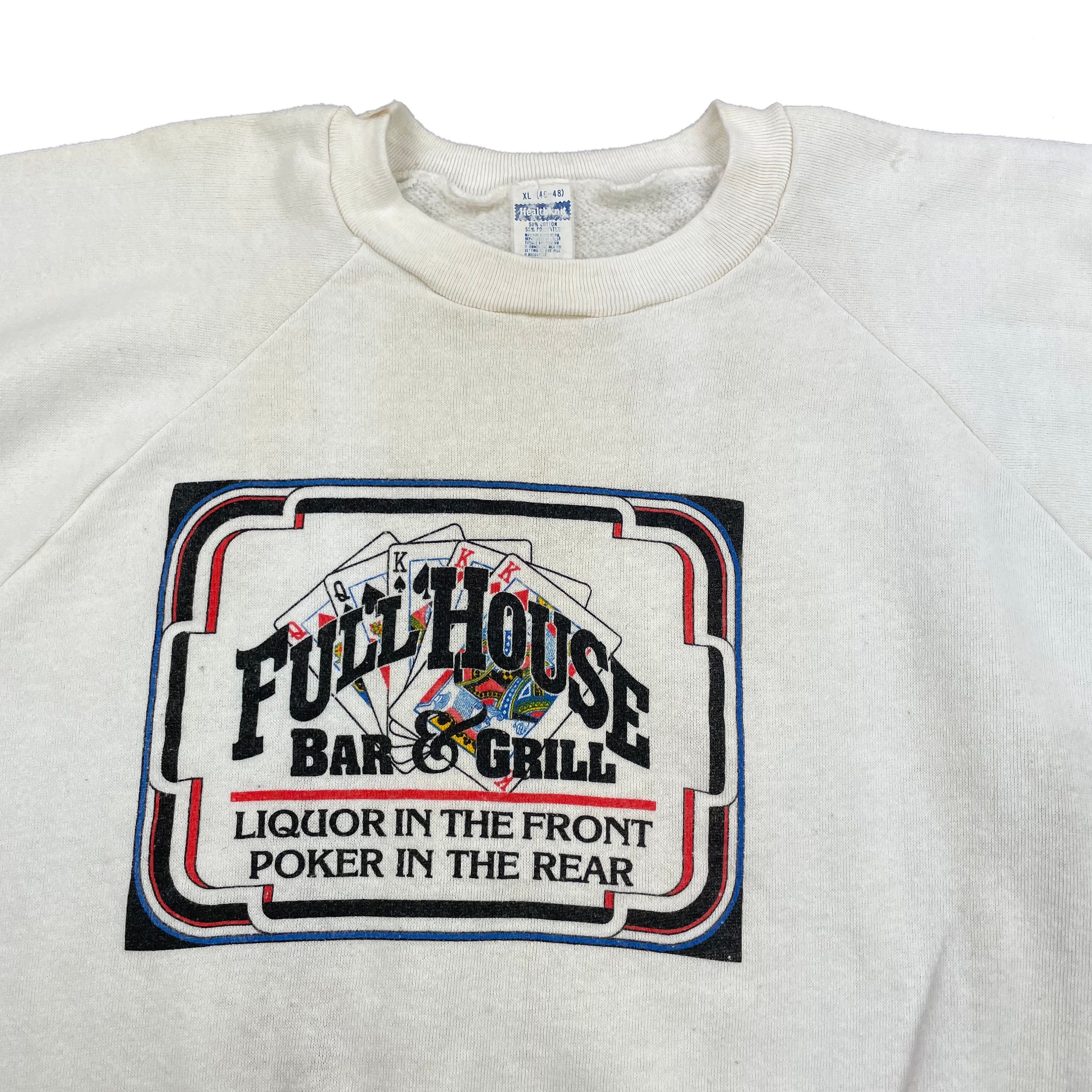 Vintage Full House Bar & Grill Crew Neck Sweatshirt sold by Carlos ...