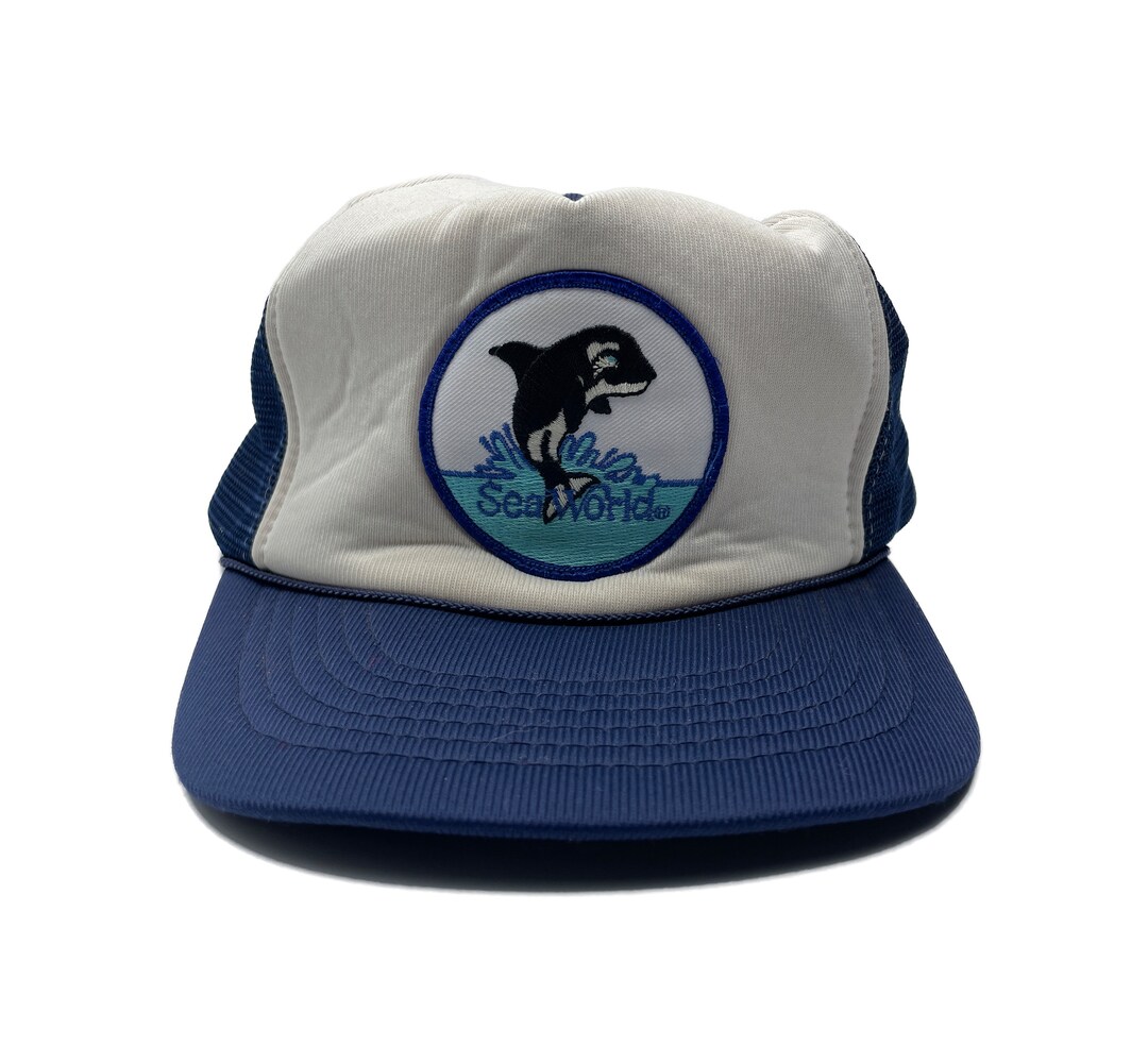 Vintage Shamu Sea World Snapback Trucker Hat - Etsy