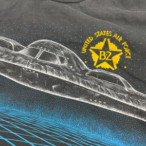 Vintage B2 Stealth Bomber T-shirt - Etsy
