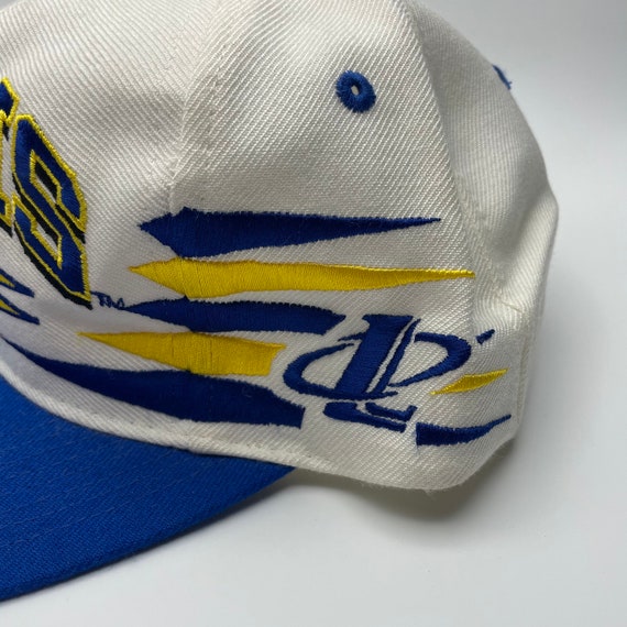 Vintage Los Angeles Rams Diamond Logo Snapback Hat - Gem