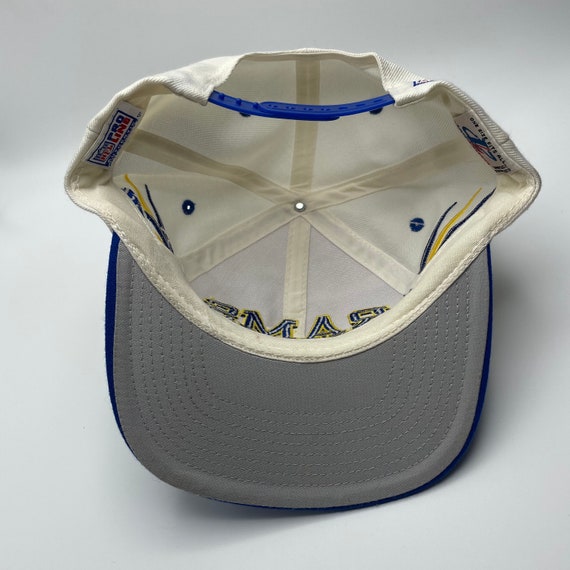 Vintage Los Angeles Rams Diamond Logo Snapback Hat - Gem