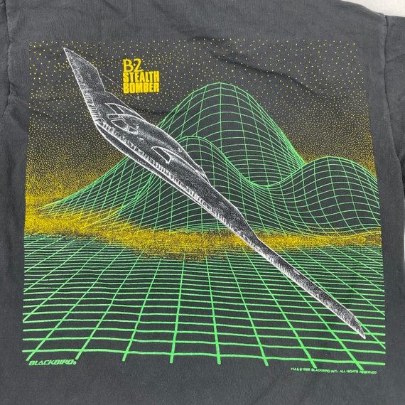 Vintage B2 Stealth Bomber T-Shirt - Gem