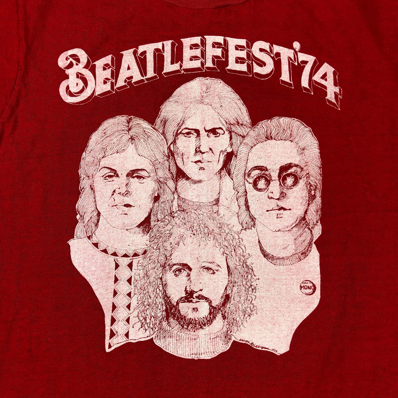 Vintage Beatles 1974 Beatlefest T-Shirts | Etsy
