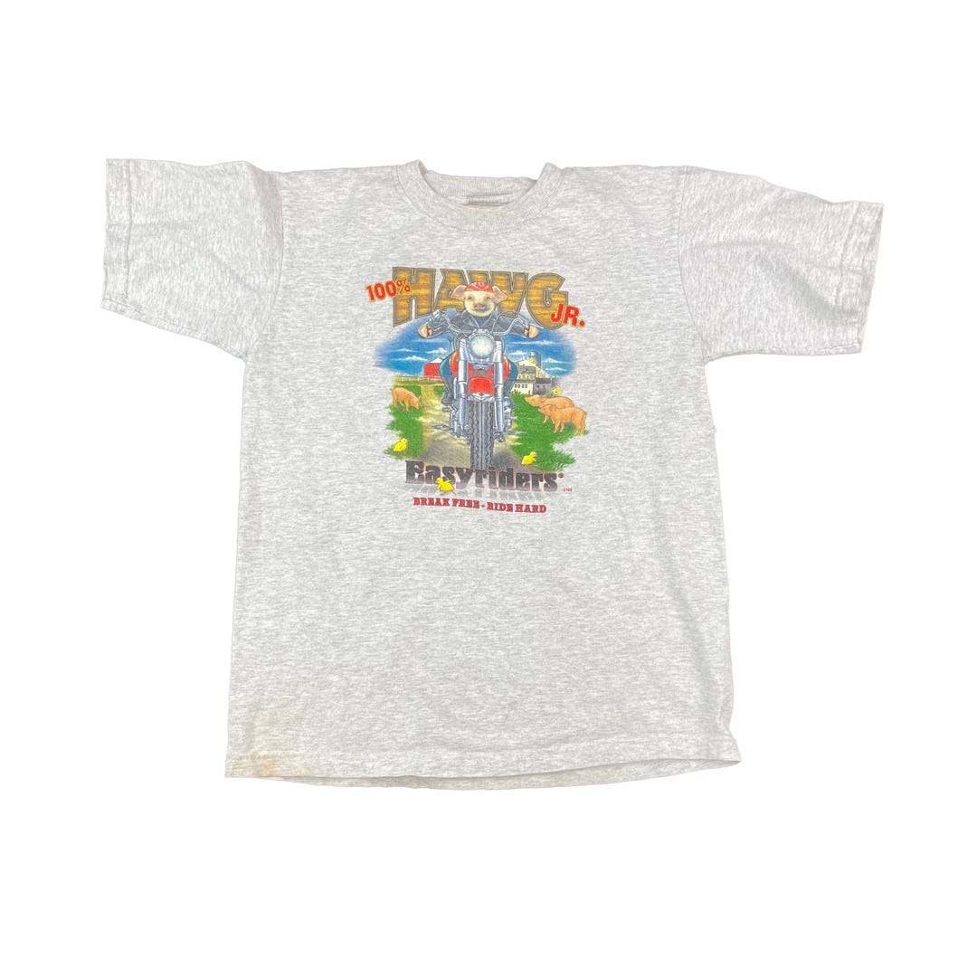 Vintage Hawg Jr. Easy Riders T-shirt - Etsy