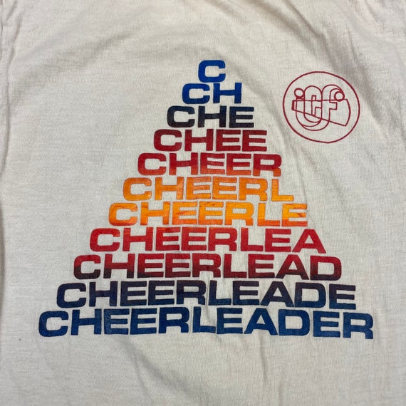 Vintage Cheerleader Graphic T-Shirt - Gem