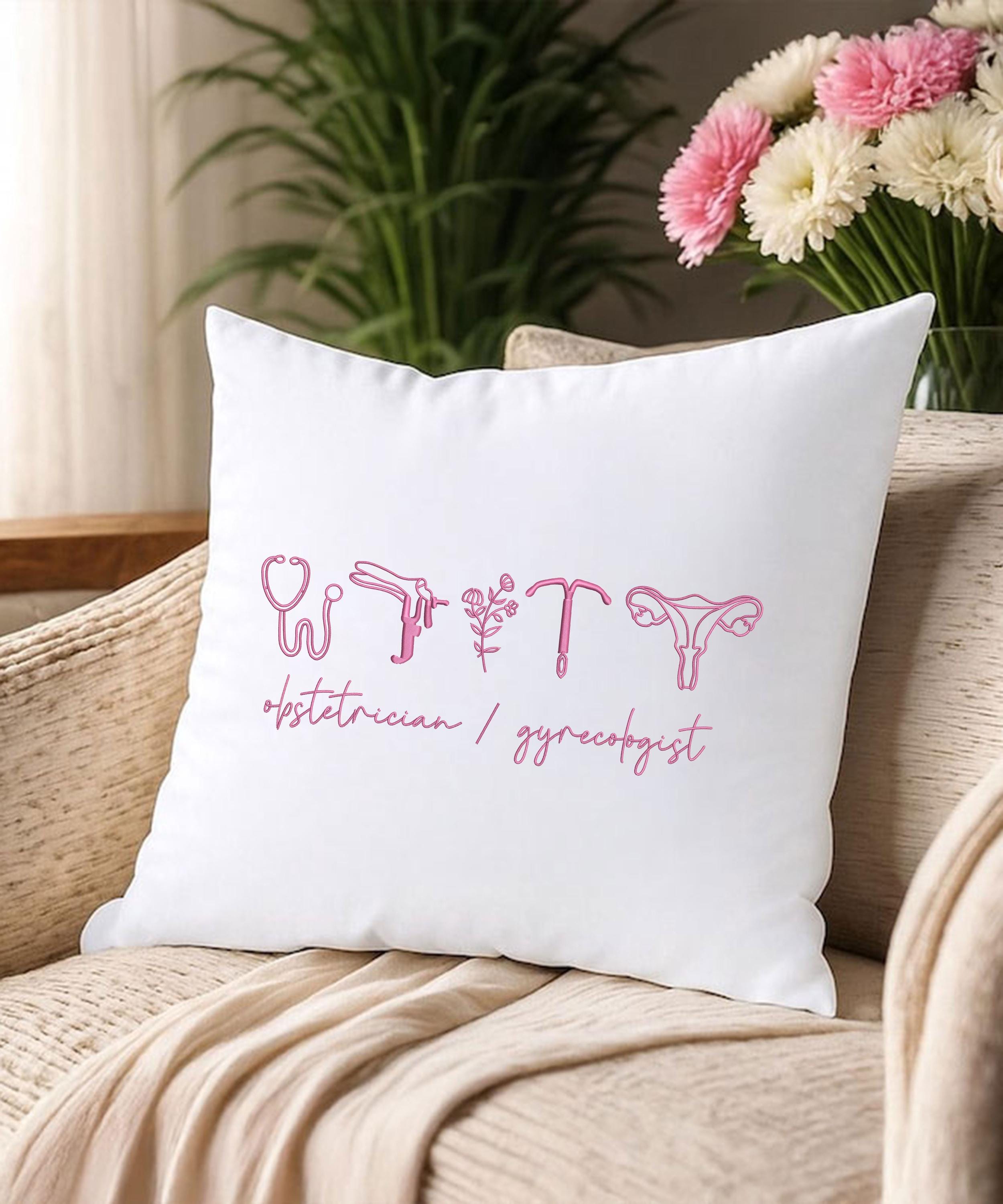 Obstetrician Gynecologist Machine Embroidery File, Women's Health ...