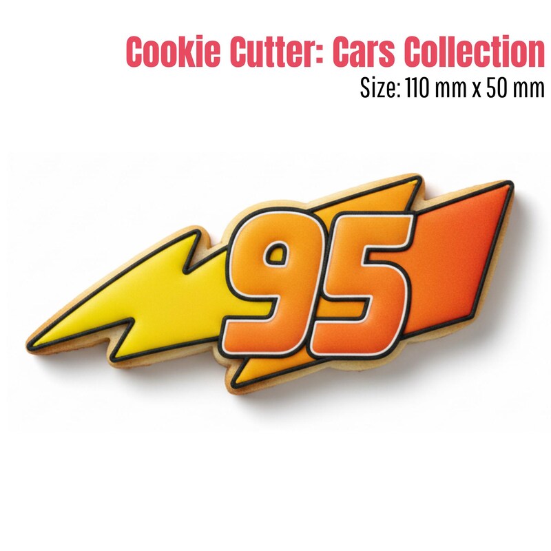 Lightning Mcqueen 95 Logo - Etsy