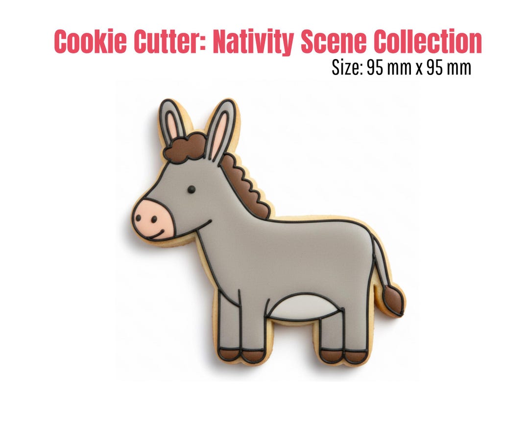 Nativity Scene Cookie Cutters | Christmas STL File Set | Digital ...