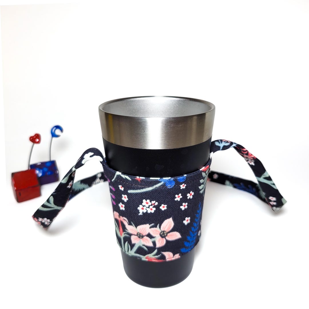 Thermos Sleeve With Handle – Personalized Cup Sleeve – Gift for Coffee ...