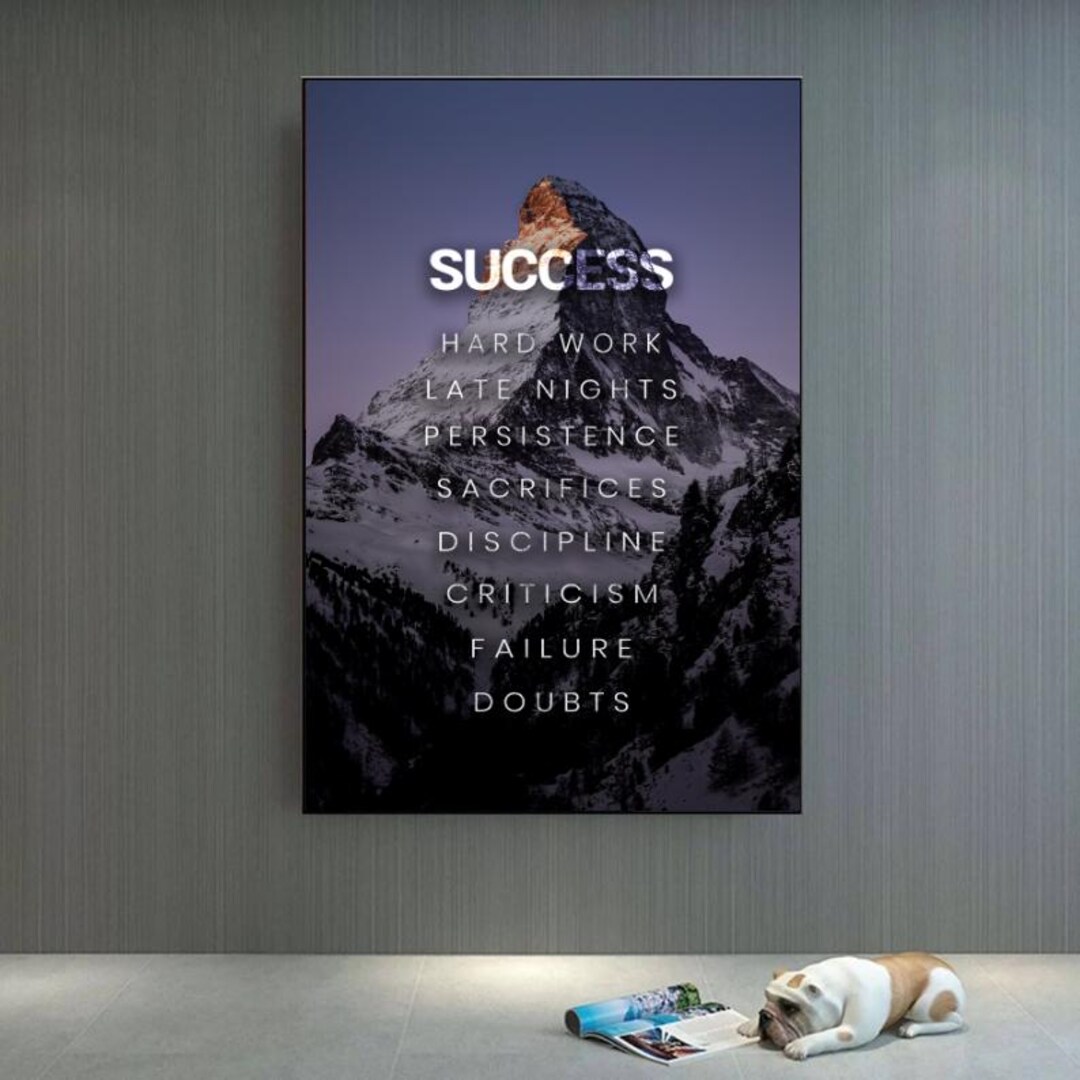 Motivational Quotes Posters, Motivational Office Poster, Money Poster ...