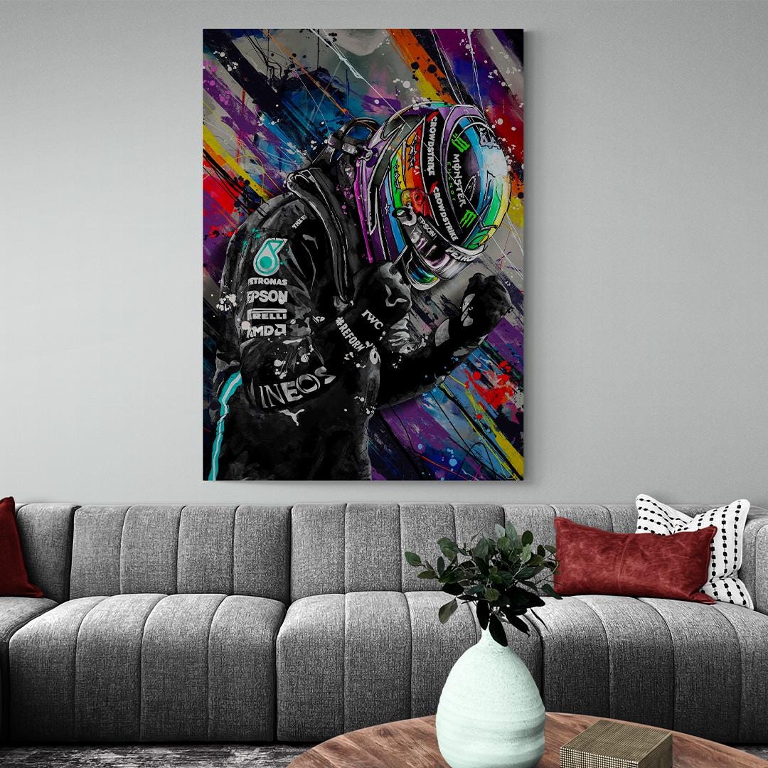 Formula One Posters, Formula 1 Poster, F1 Wall Art, Vintage F1 Posters ...