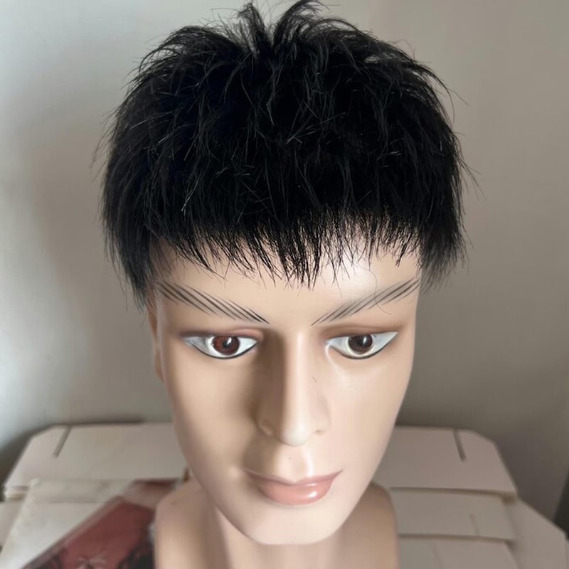 Real Human Hair Wigs for Men - Etsy