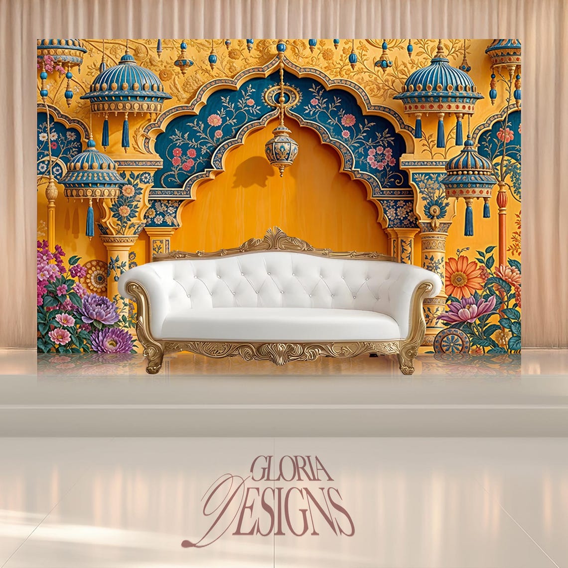 Wedding Back Drops | Decor Backdrop | Indian Wedding Backdrop ...