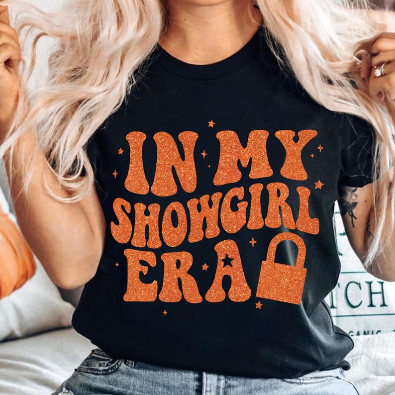 In My Showgirl Era PNG, Life of a PNG, Orange Show Girl Png for Concert ...