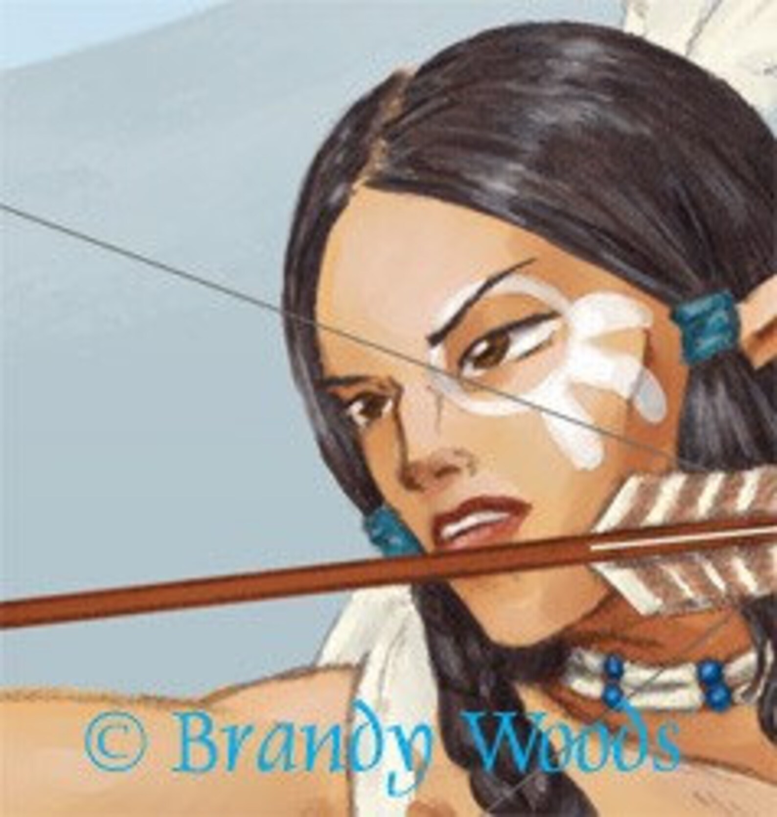 Whitefeather - Native American Inspired Centaur Fantasy Art ...