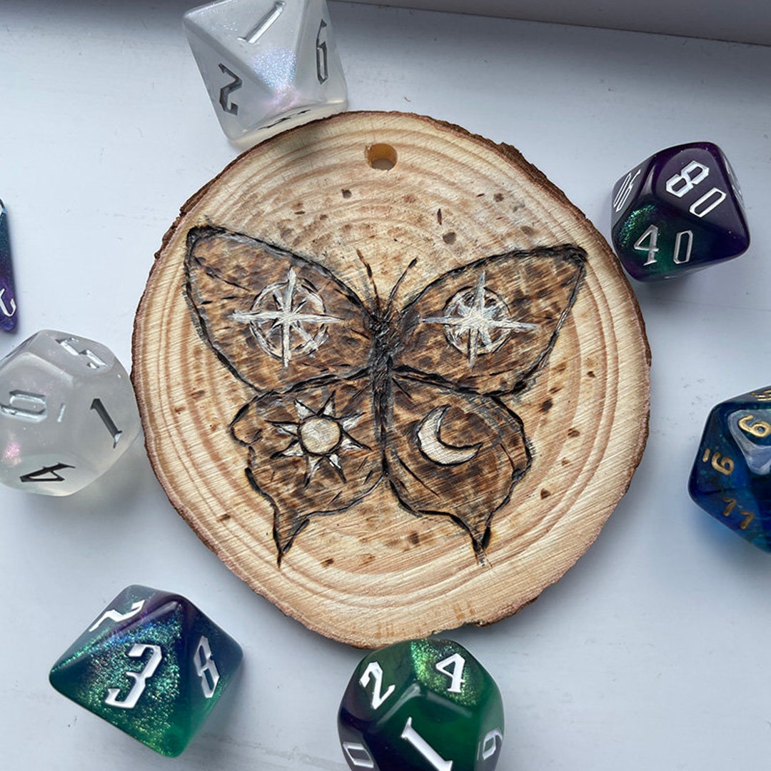DESNA - Pathfinder Goddess RPG Butterfly Icon Token - Stars Dreams ...