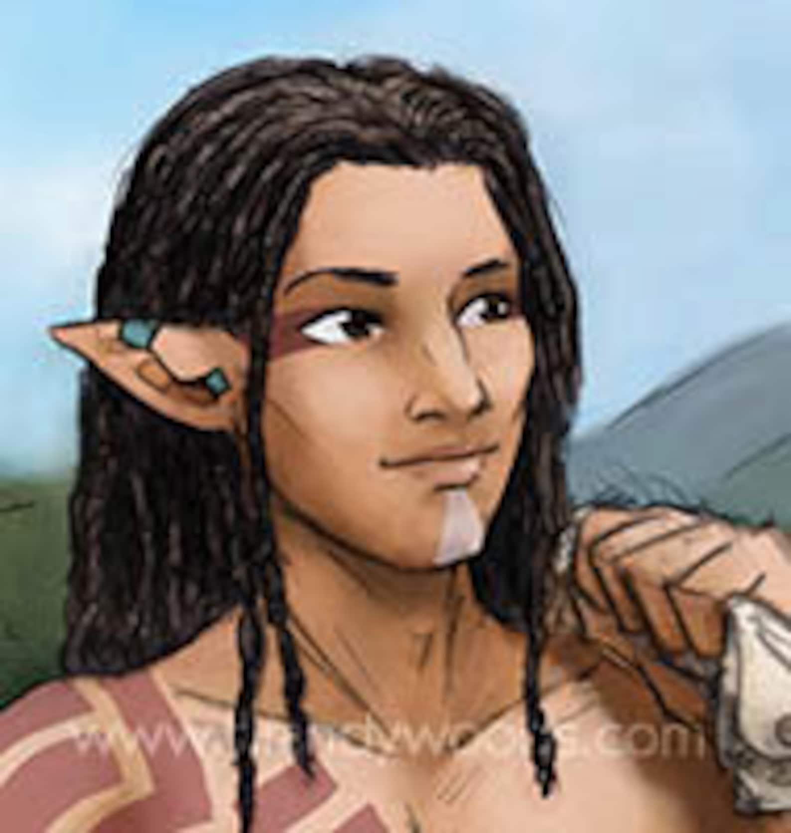 Riverwind Native American Inspired Handsome Centaur Fantasy Art ...