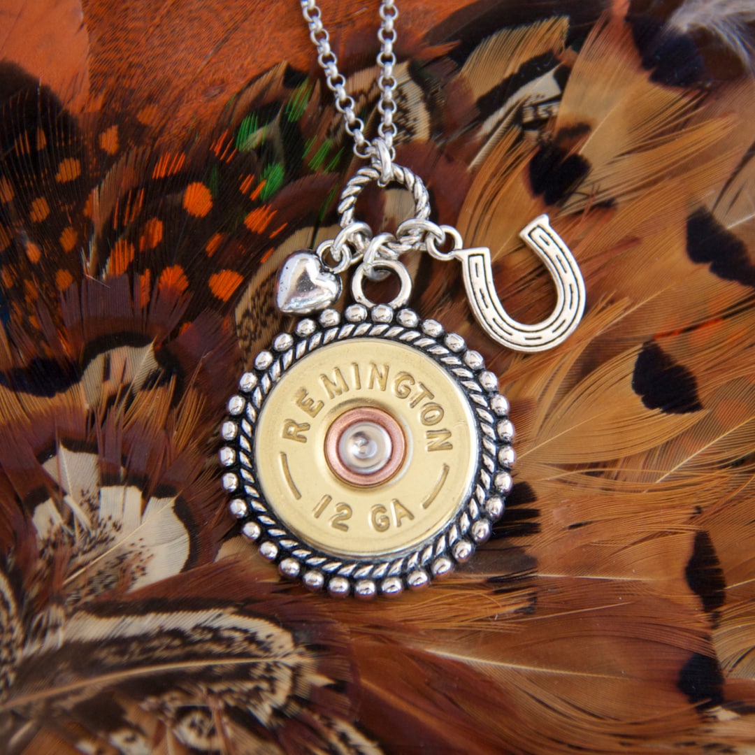 Shotgun Necklace-remington 12 Gauge Shotgun Shell Necklace-12 Gauge ...