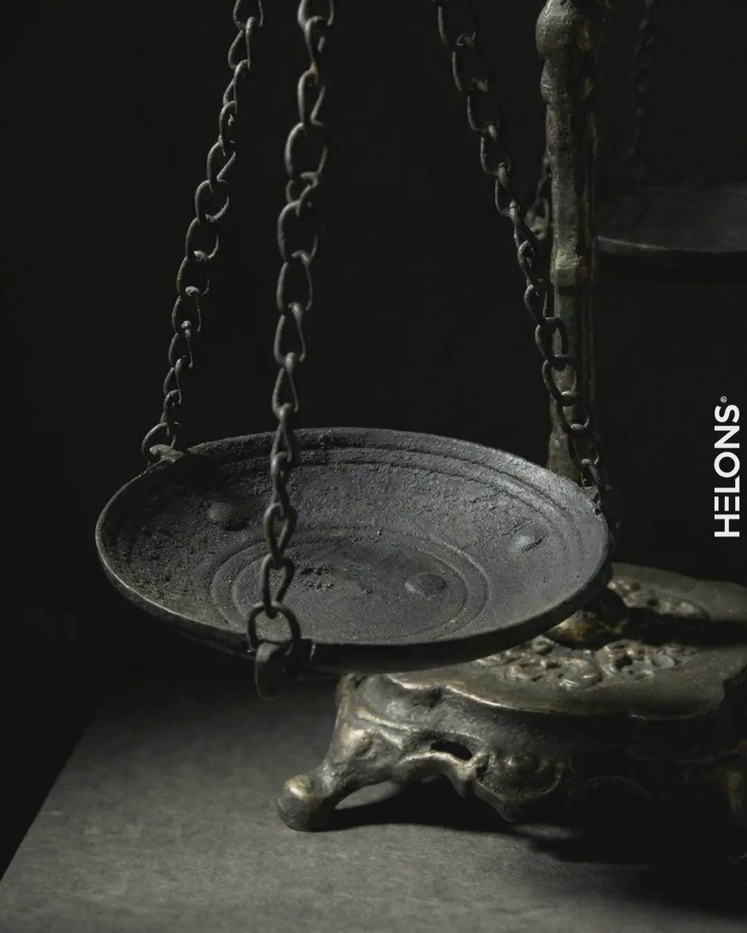Balance Scales Sculpture – Harmony & Justice Figurine | Handcrafted ...