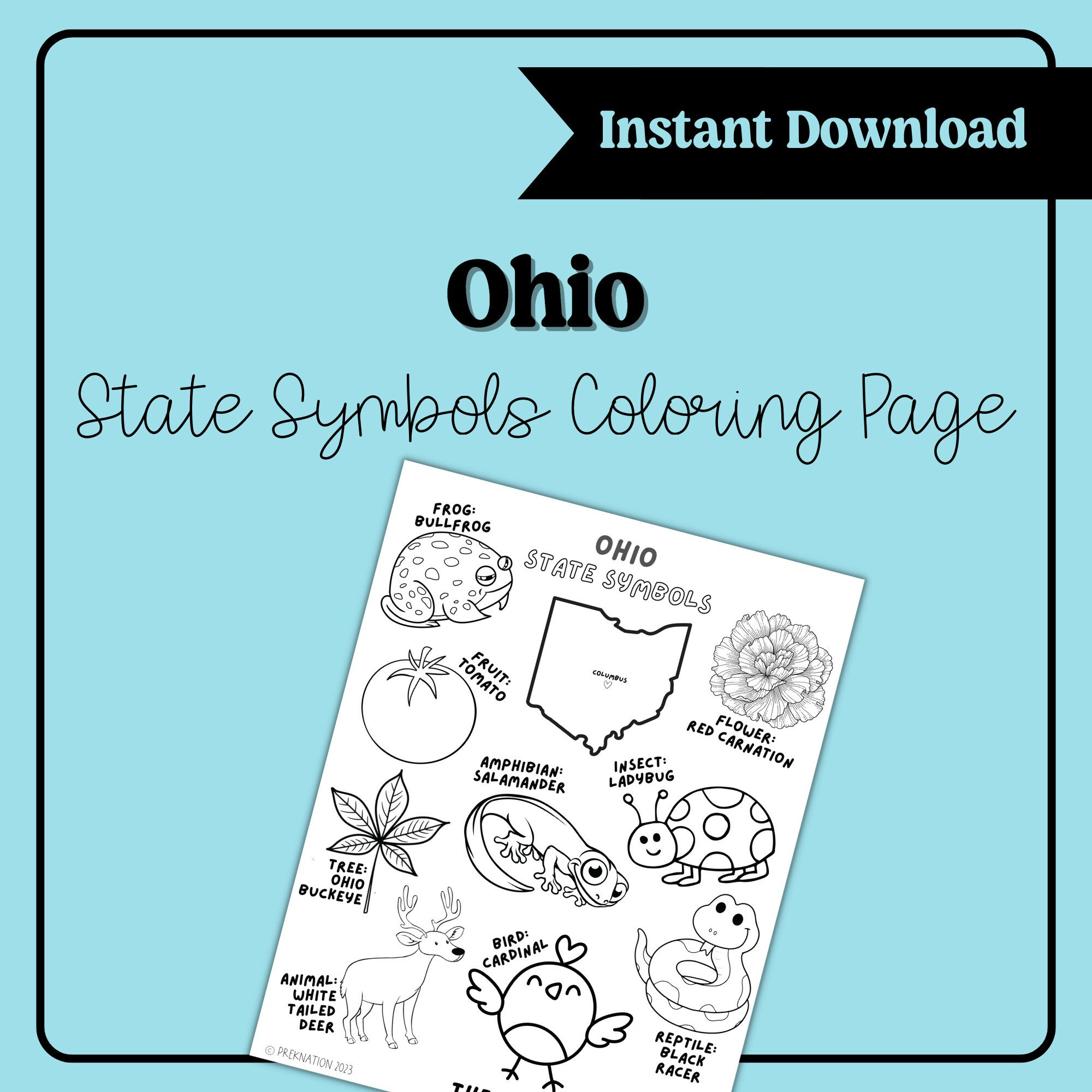 Buckeye Coloring Pages