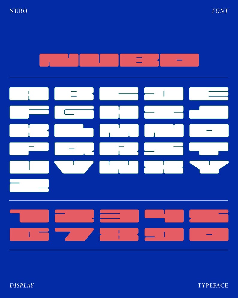 Font, Display Typeface (OTF/TTF) - Commercial Use - - Etsy