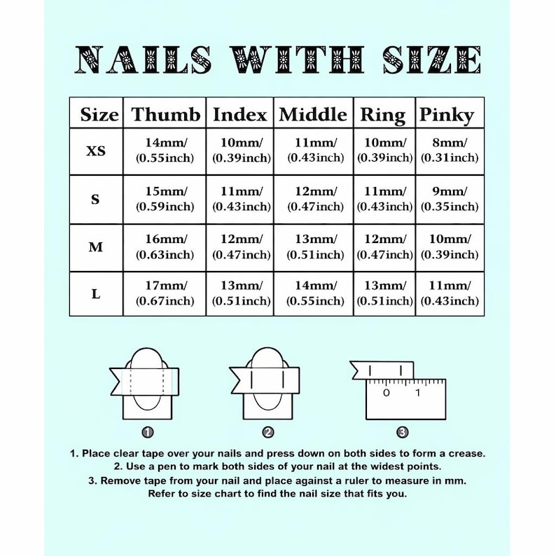 Galaxy Press on Nails | Celestial Star Nails | Midnight Blue Glitter ...