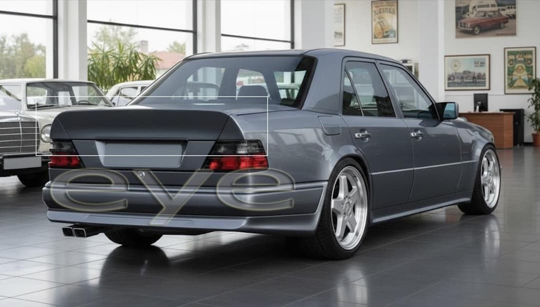 Mercedes W124 Sedan Boat Spoiler Ducktail Amg Look - Etsy