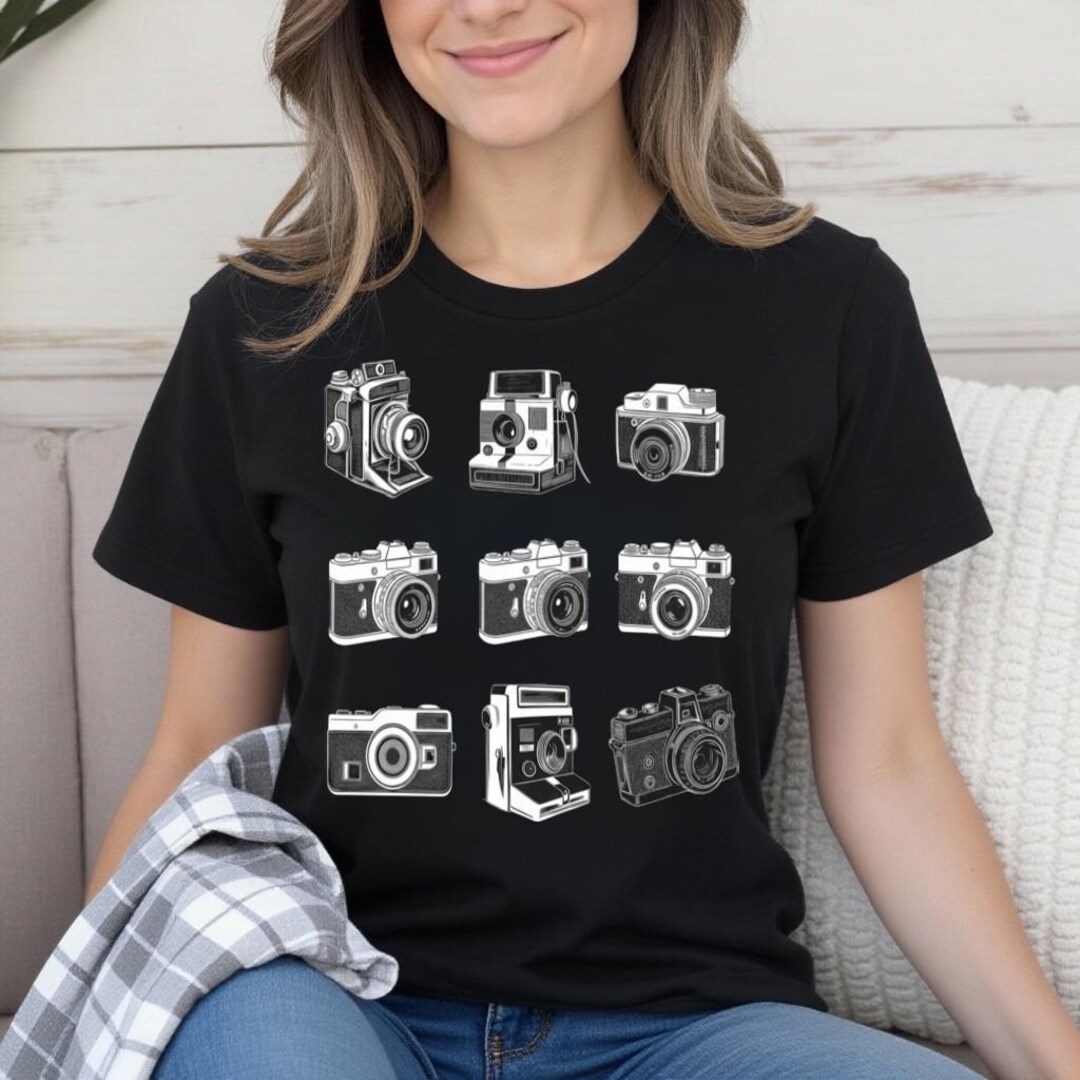 Vintage Camera Shirt for Photographer, Photography Shirt, Photography ...