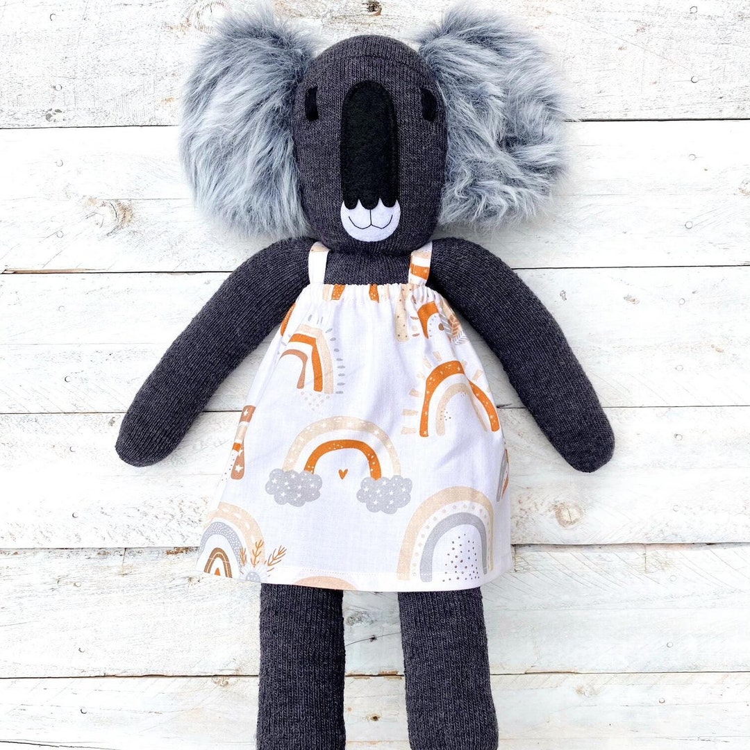 Dorothy the Sock Koala (australian Animal Soft Toy, Soft Toy, Sock ...