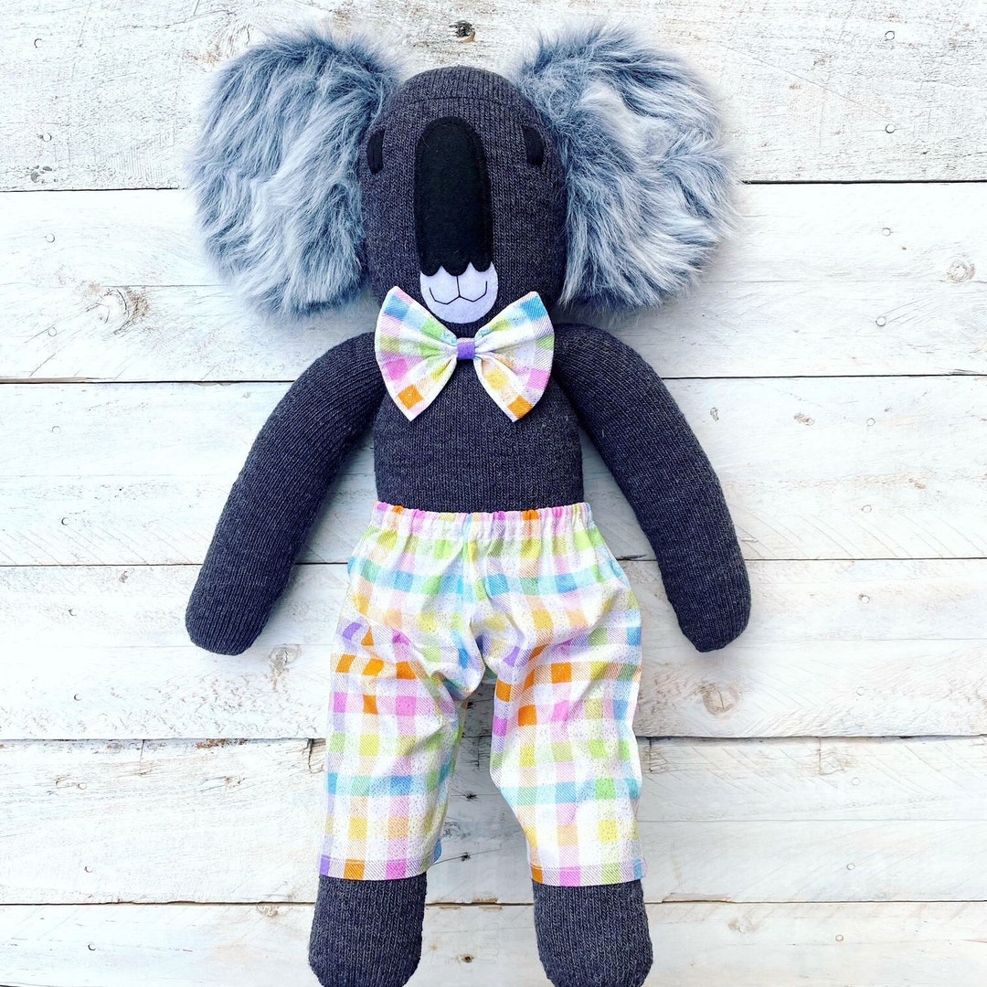 Cody the Sock Koala (australian Animal Soft Toy, Soft Toy, Sock Monkey ...