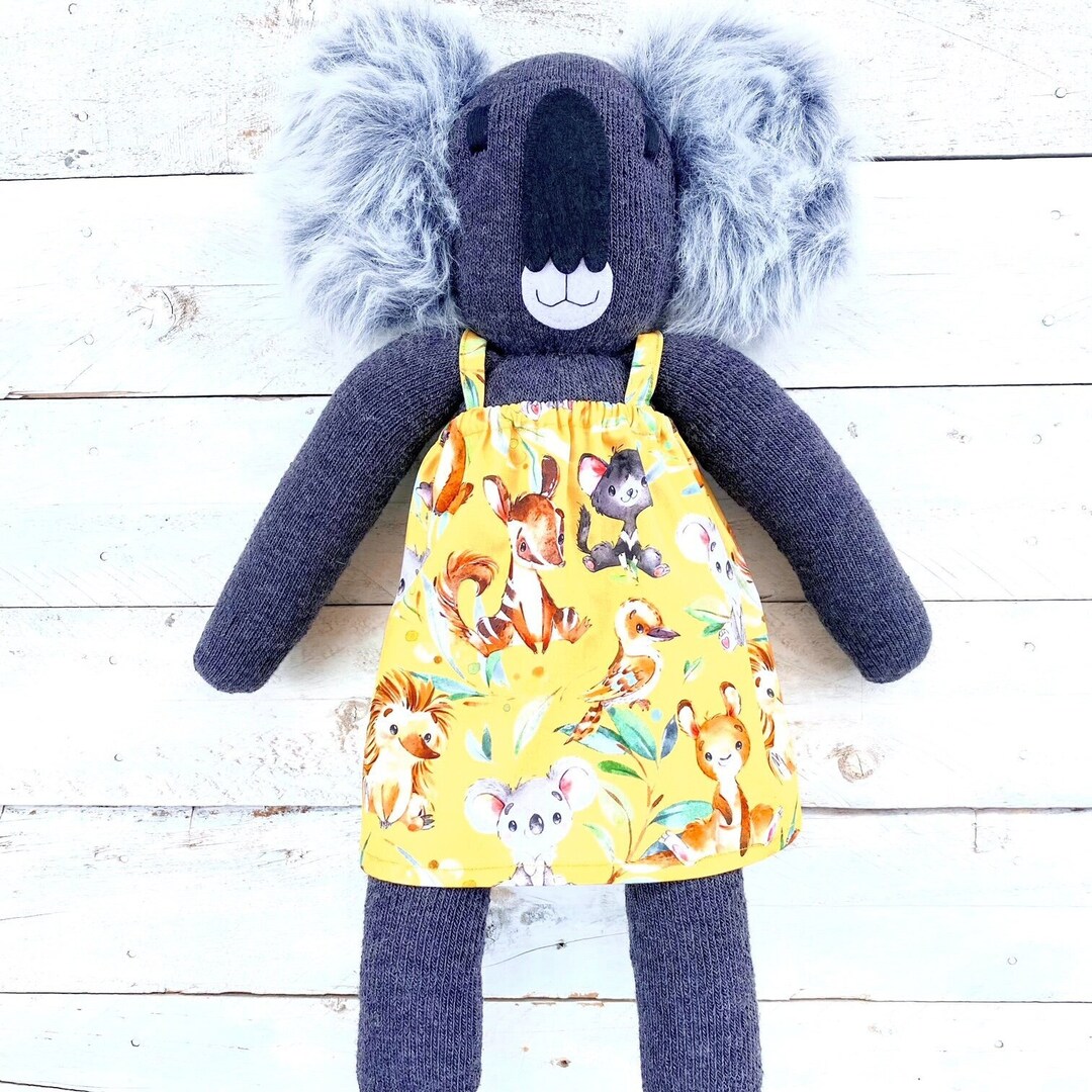 Mirri the Sock Koala (australian Animal Soft Toy, Soft Toy, Sock Monkey ...