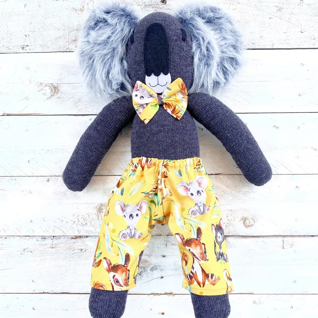 Sunny the Sock Koala australian Animal Soft Toy, Soft Toy, Sock Monkey ...