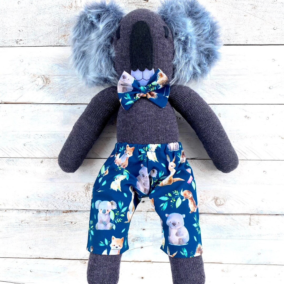 Koa the Sock Koala australian Animal Soft Toy, Soft Toy, Sock Monkey ...