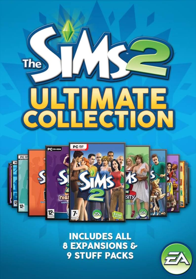 The Sims 2 Ultimate Collection PC Game WINDOWS & MAC - Etsy Australia