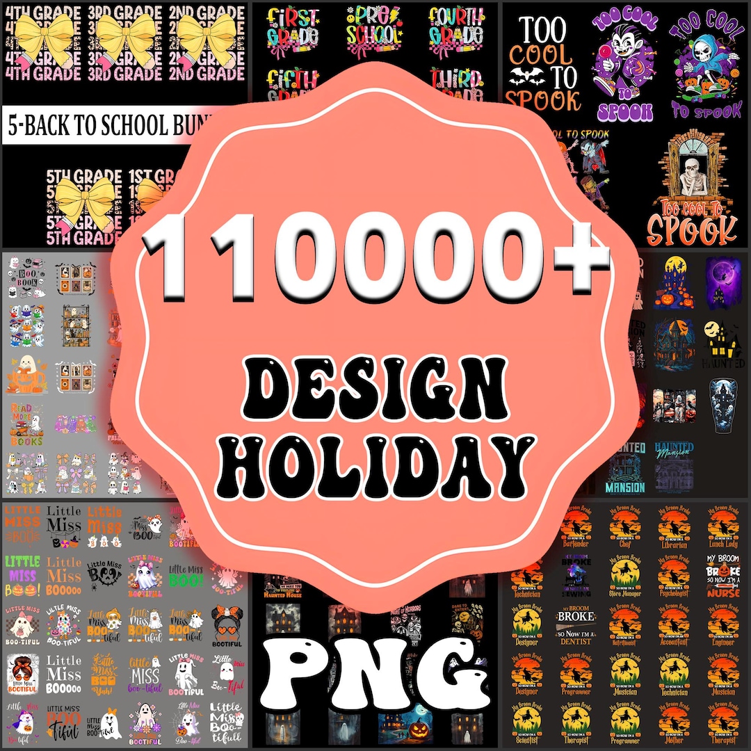 110000+ Holiday Humor PNG Pack – Funny Quotes, Family Crew, Festive ...