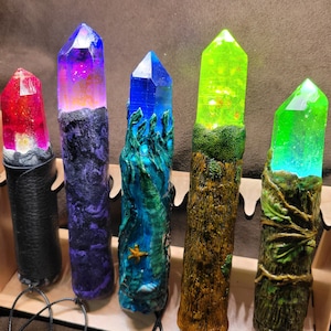 Crystal Torch - Made to Order - Etsy