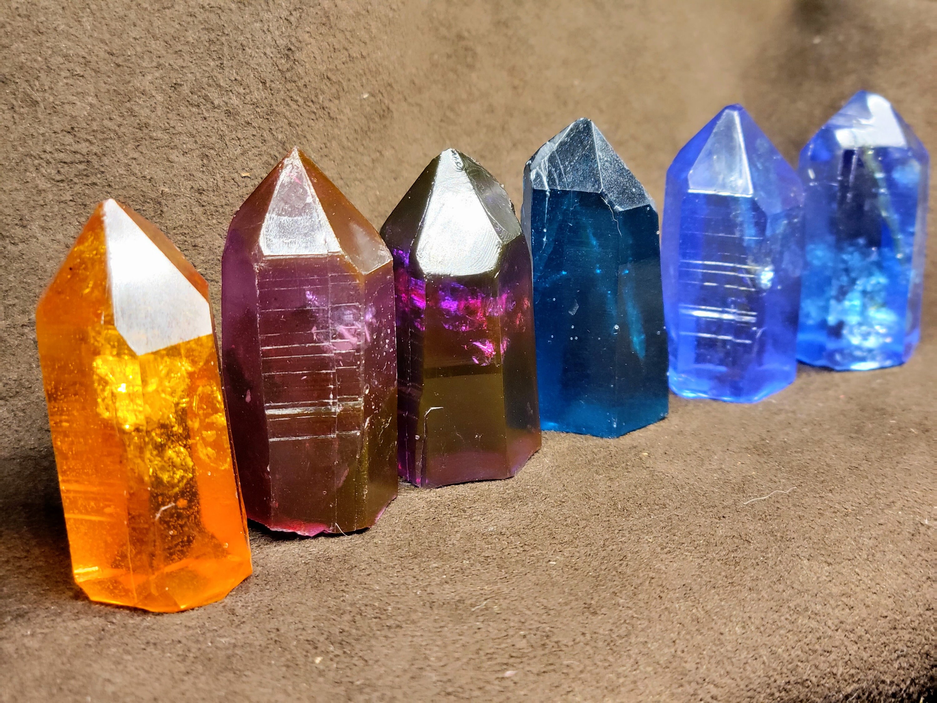 Crystal Torch Tall Choose Your Color | Etsy