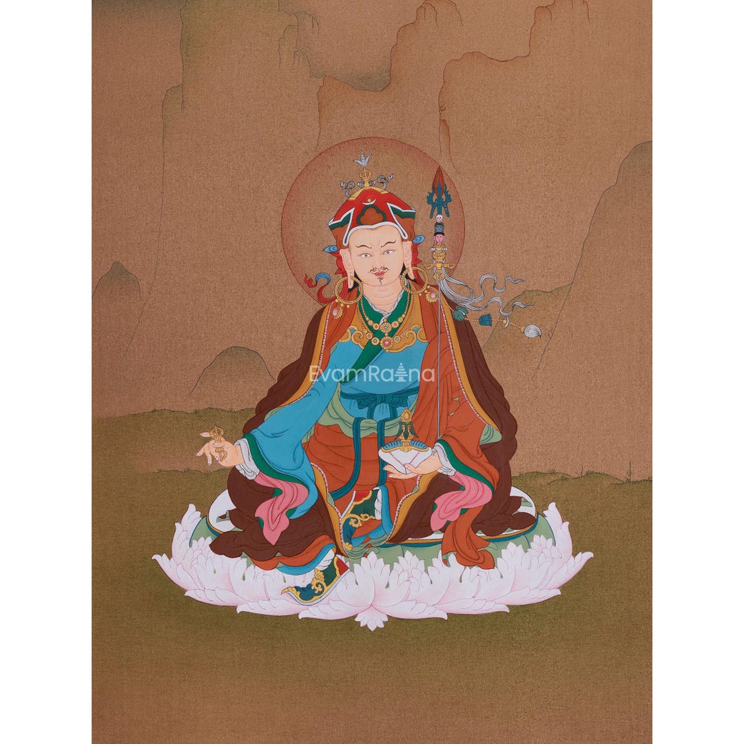 Spiritual Leader Padmasambhava Artwork | Lotus Born Master | Guru ...