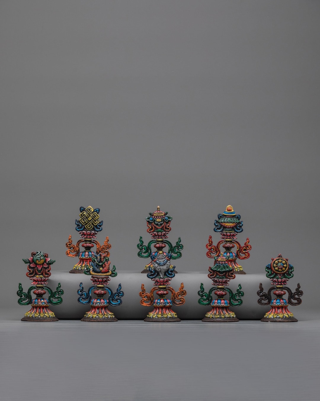 Eight Auspicious Symbols Tibetan | Icons of Good Fortune and Spiritual ...