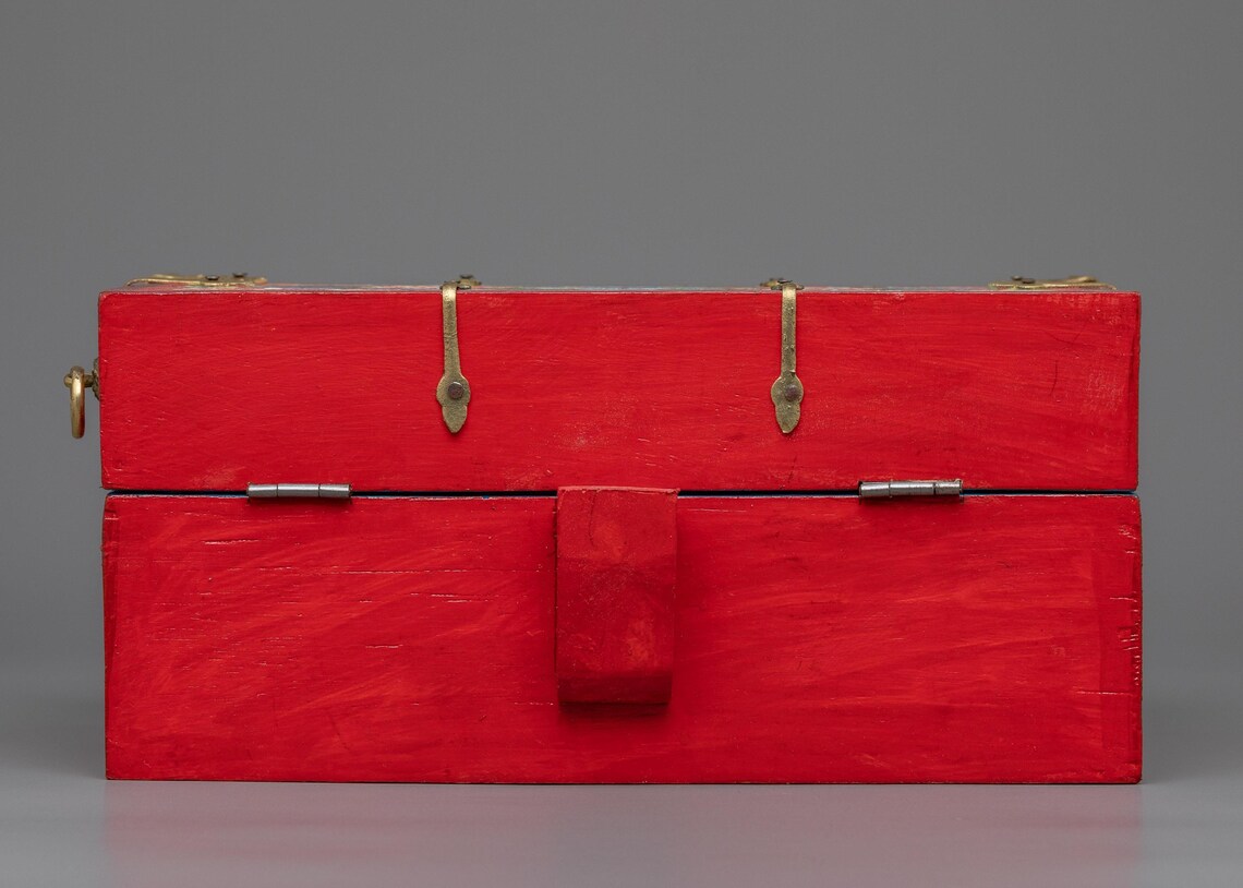 Travelling Altar Box | Buddhist Ritual Objects | Portable Meditation ...