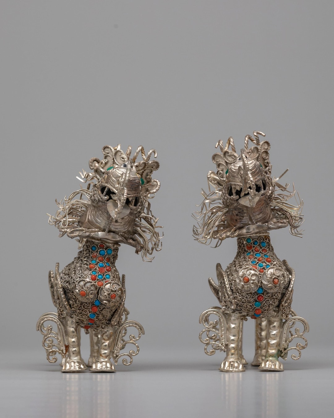 Copper Lion Statues | Majestic Guardians of Strength and Courage ...