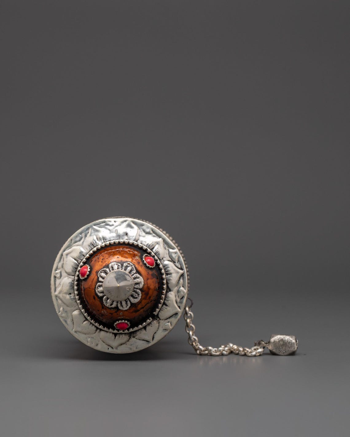 Sacred Tibetan Spinning Prayer Wheel | Handmade Buddhist Mantra Wheel ...