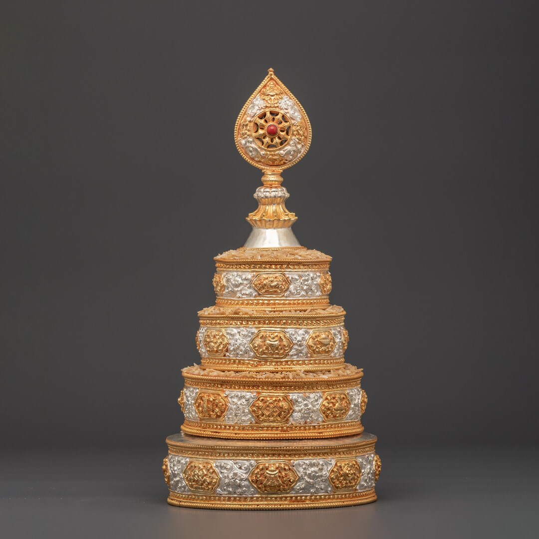Handmade Mandala Offering Set | Meditation Tool | Tibetan Buddhist ...