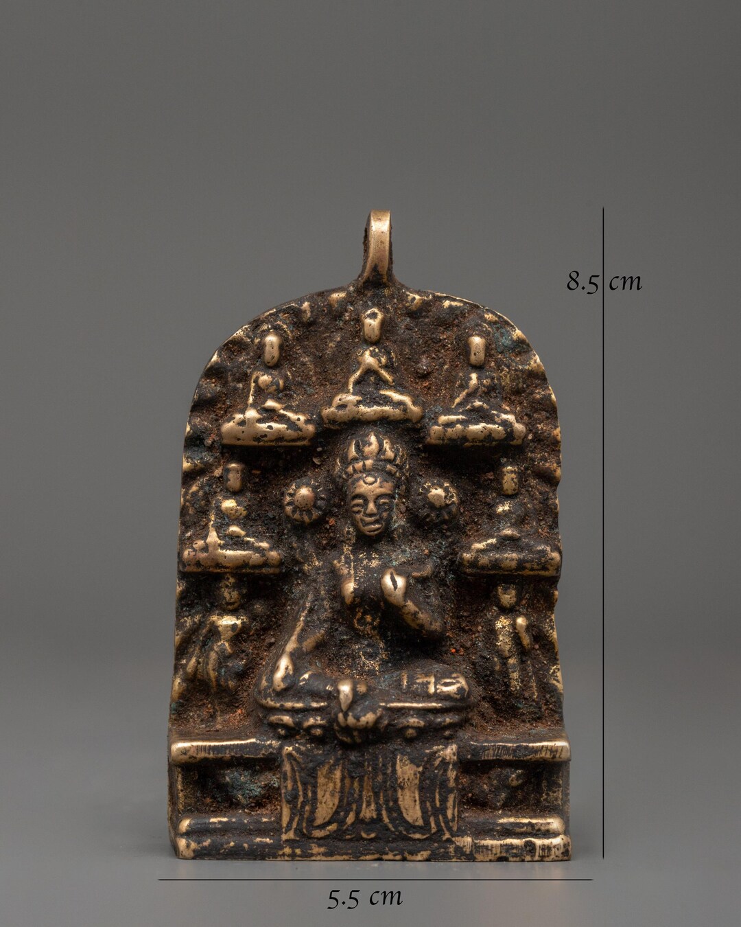 Antique Brass Tara Wall Hanging | Symbol of Compassion | Tibetan ...
